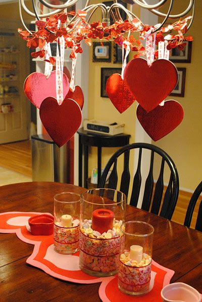 Table Decorations for Valentine’s Day - Pretty Designs