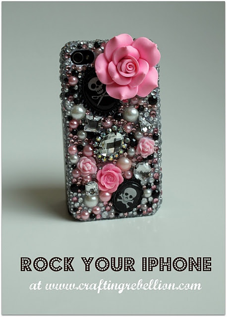 DIY Projects: Embellish Your Phone Cases - Pretty Designs