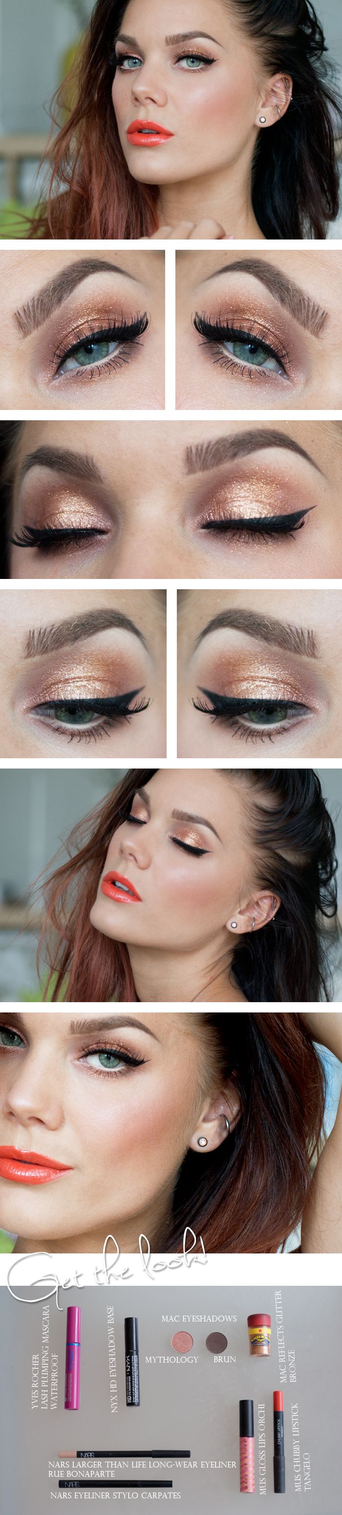 Peach Makeup Ideas for Spring - Pretty Designs