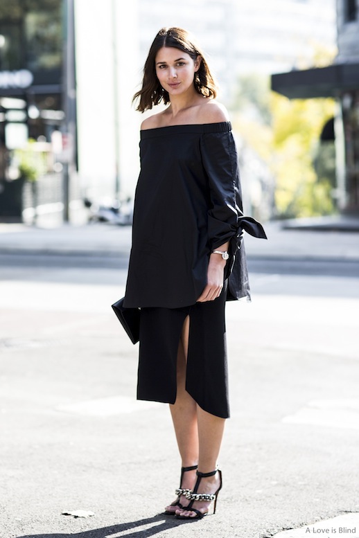 30 Great Ways to Wear Off The Shoulder Top/Dress - Pretty Designs