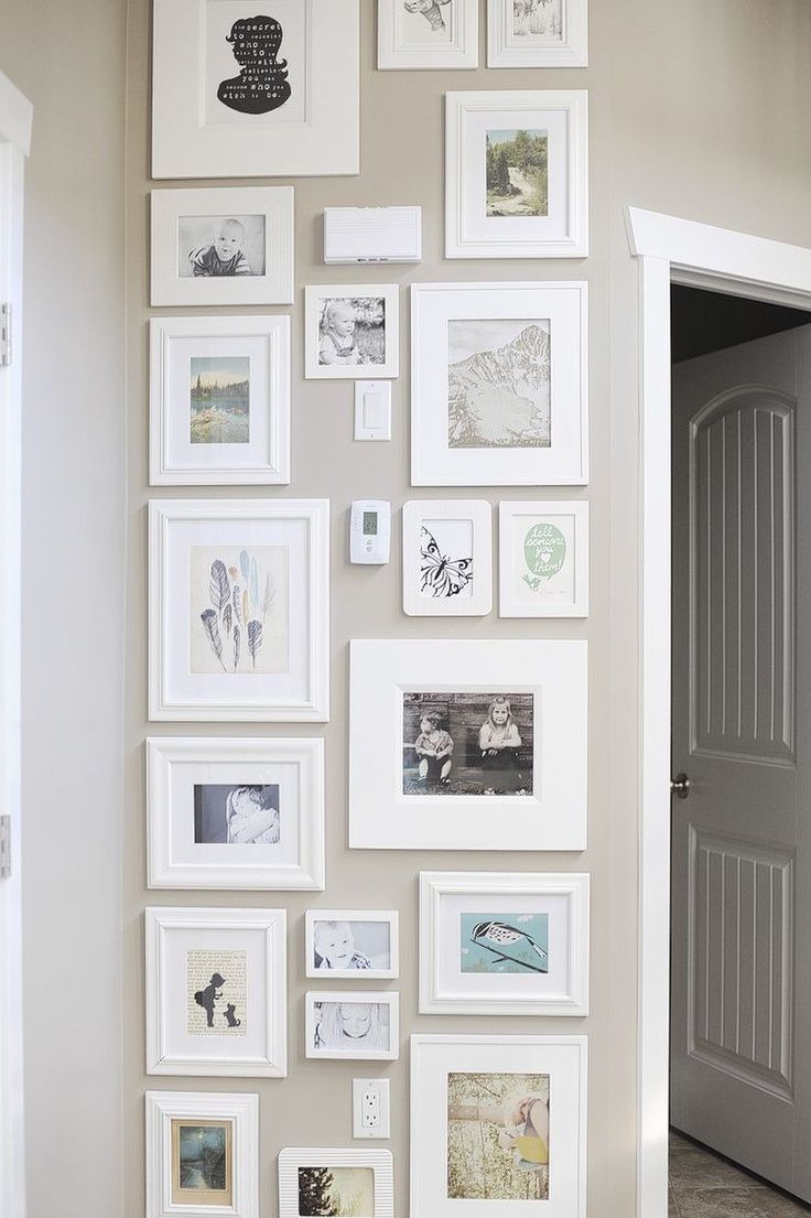 15 Ideas to Display Your Family Photos at Home - Pretty Designs
