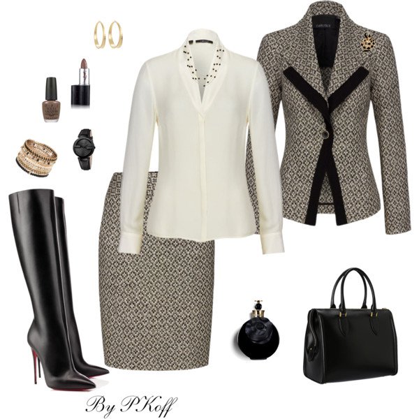 16 Fabulous Office Outfit Looks for Women - Pretty Designs