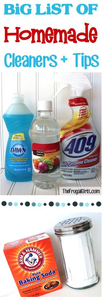 10 Homemade Cleaner Tips - Pretty Designs