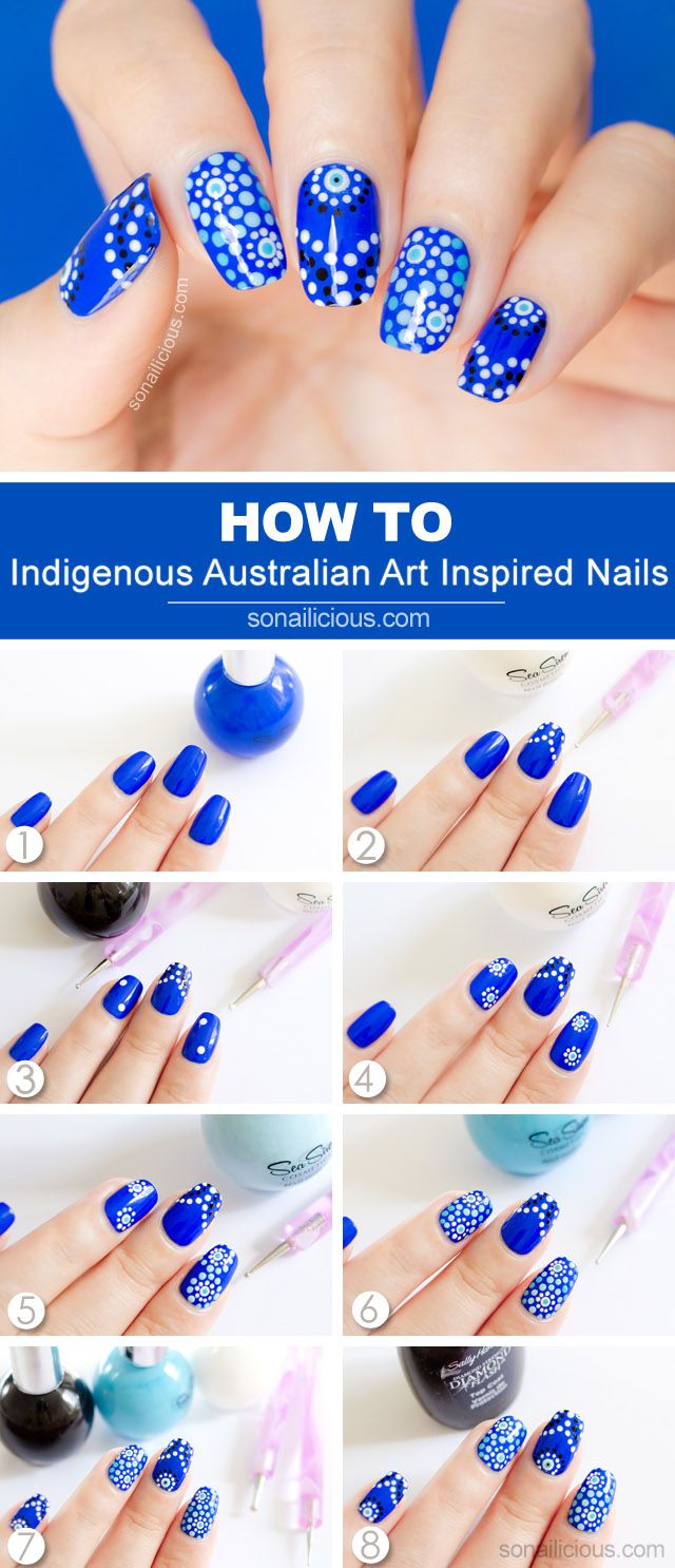 15 Amazing Step by Step Nail Tutorials - Pretty Designs