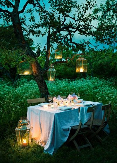 20 Ideas to Set a Romantic Table - Pretty Designs