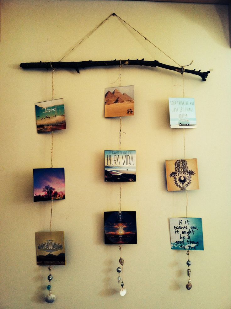 15 Ways to Make Photo Walls - Pretty Designs