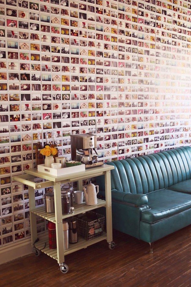 15 Ways to Make Photo Walls - Pretty Designs