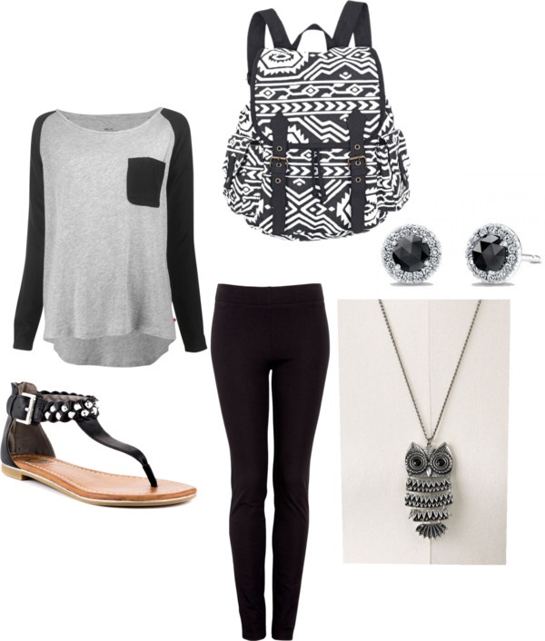20 Great Polyvore Outfits for School - Pretty Designs