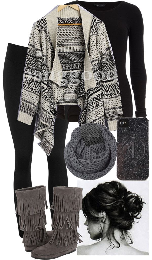 21 Polyvore Outfit Ideas for Winter - Pretty Designs