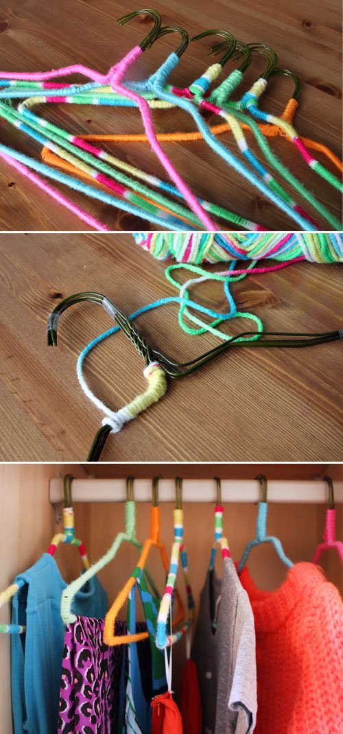16 Great DIY Hanger Ideas - Pretty Designs
