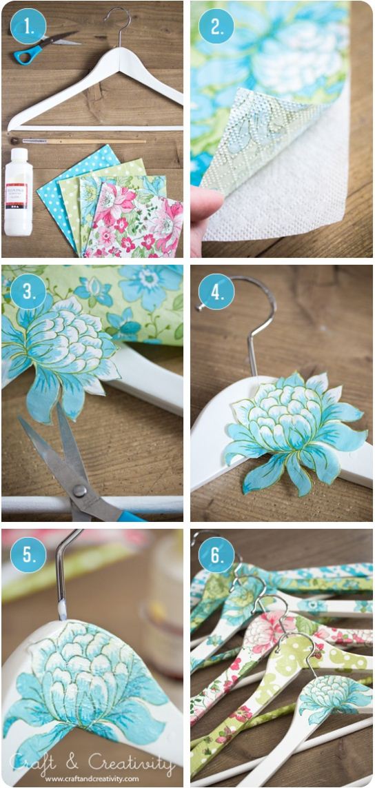 16 Great DIY Hanger Ideas - Pretty Designs