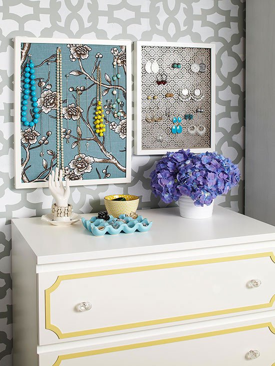 9 Fancy Ways to Display Your Jewelry - Pretty Designs