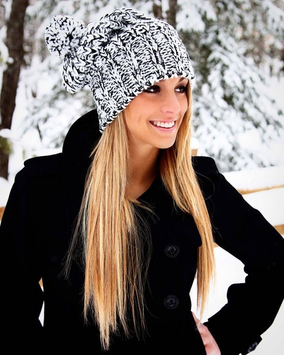 20 Winter Hair Looks with Hats You Must Adore - Pretty Designs