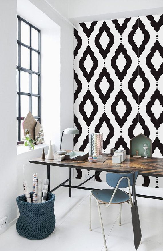 21 Home Decorating Ideas with Removable Wall Paper - Pretty Designs