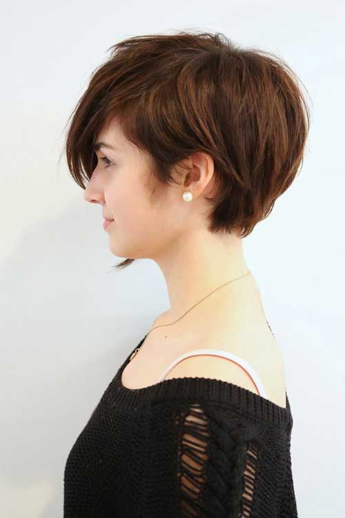 18 Simple Easy Short Pixie Cuts for Oval Faces - Pretty Designs