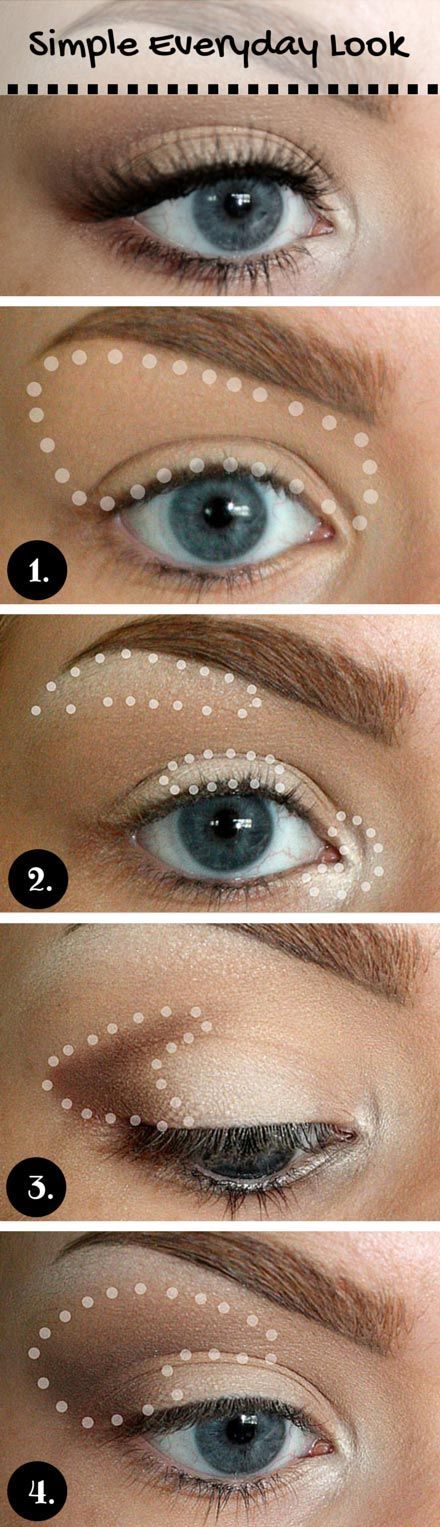 17 Super Easy Eye Makeup Ideas for Beginners - Pretty Designs