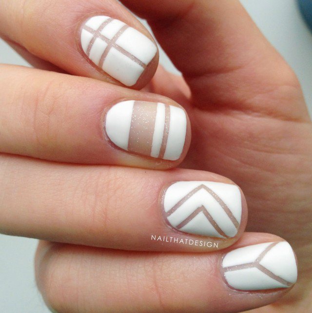 20 Inspiring Negative Space Nails - Pretty Designs
