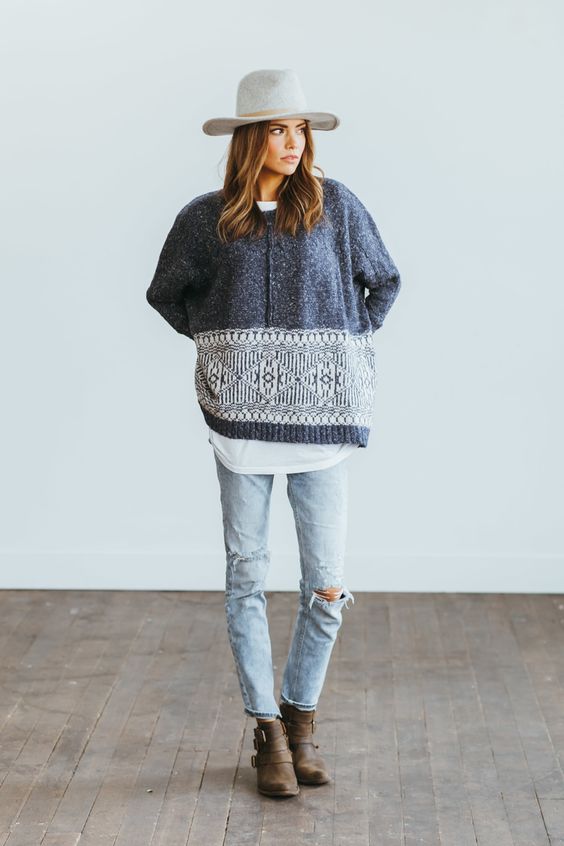 20 Sweater Styles You Must Try for Early Spring - Pretty Designs