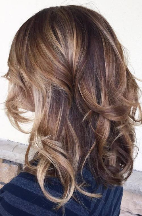 45 Balayage Hair Color Ideas - Blonde, Brown, Caramel, Red - Pretty Designs