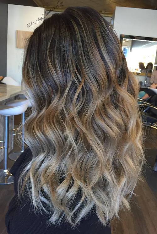 45 Balayage Hair Color Ideas - Blonde, Brown, Caramel, Red - Pretty Designs