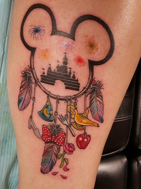 15 Disney Tattoos For Any and All Disney Lovers - Pretty Designs