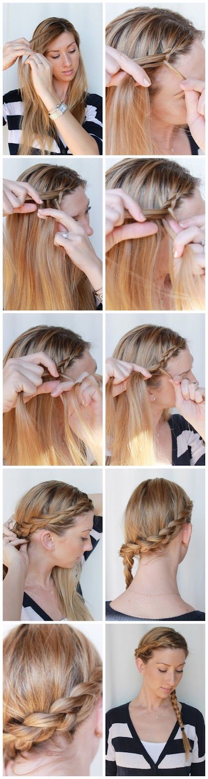 21 Tutorials for Styling Wrap Around Braids - Pretty Designs