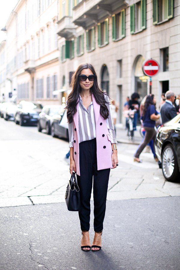 20 Office Outfits with Cropped Pants for Early Fall - Pretty Designs