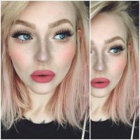 How to Draw On Freckles That Don't Look Fake - Pretty Designs