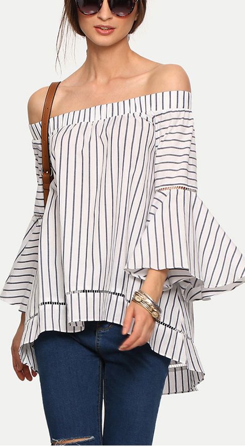 How to Pull Off Off The Shoulder Shirts - Pretty Designs