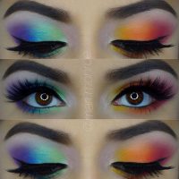 Tips on How to Wear Rainbow Makeup - Rainbow Makeup Ideas - Pretty Designs