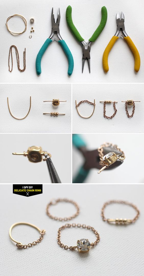 20 Easy Step by Step DIY Tutorials for Making a Ring - Pretty Designs