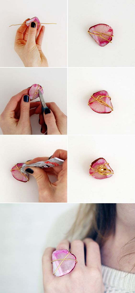 20 Easy Step by Step DIY Tutorials for Making a Ring - Pretty Designs