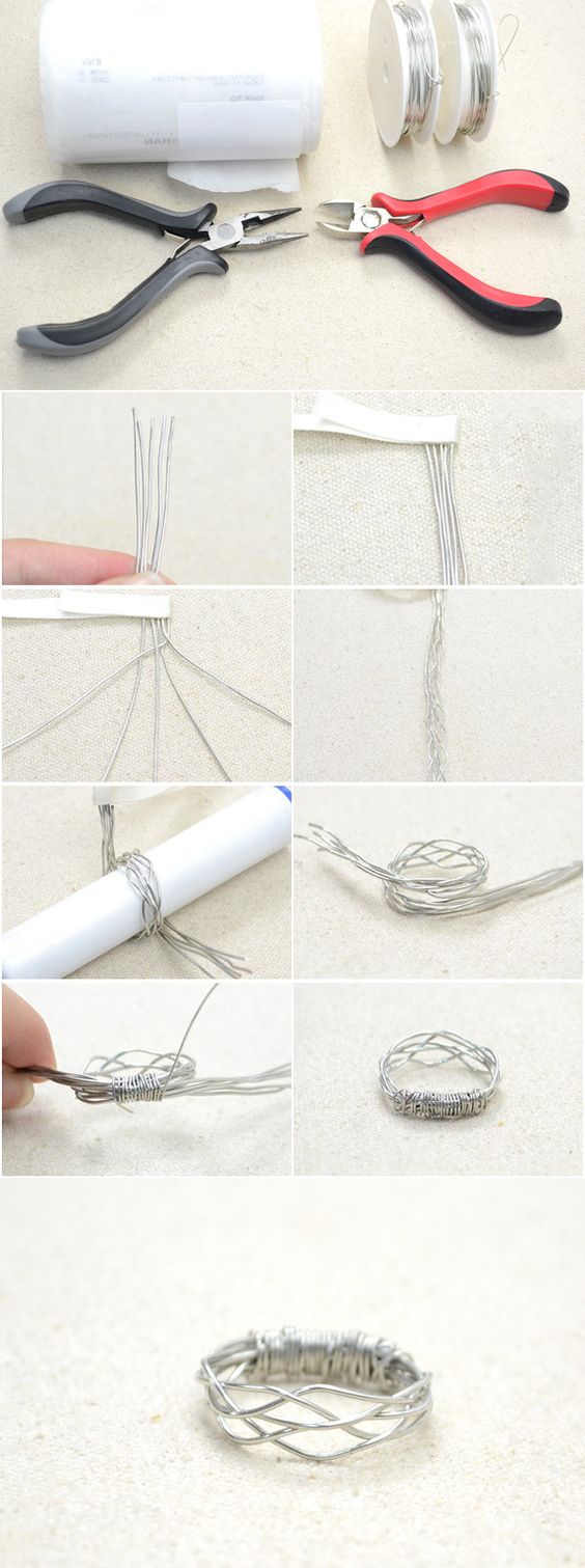 20 Easy Step by Step DIY Tutorials for Making a Ring - Pretty Designs