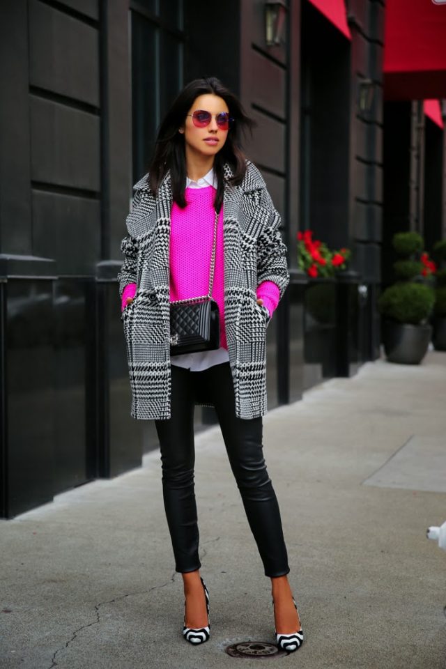 15 Outfit Ideas to Rock Your Printed Coats - Pretty Designs