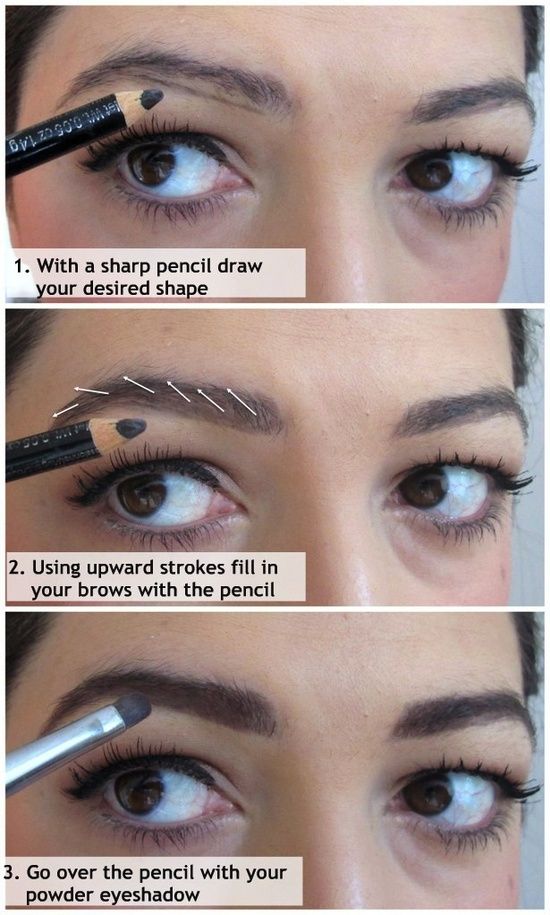10 Ways to Get Pretty Eye Brows - Pretty Designs