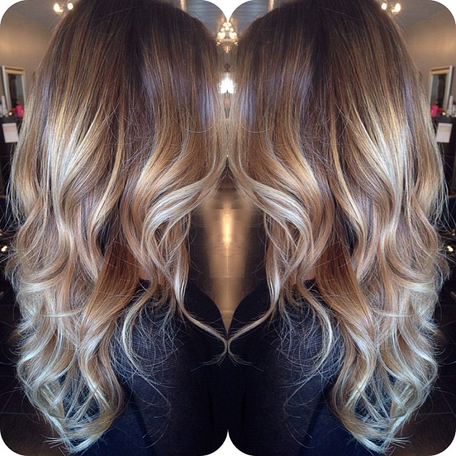 45 Balayage Hair Color Ideas - Blonde, Brown, Caramel, Red - Pretty Designs