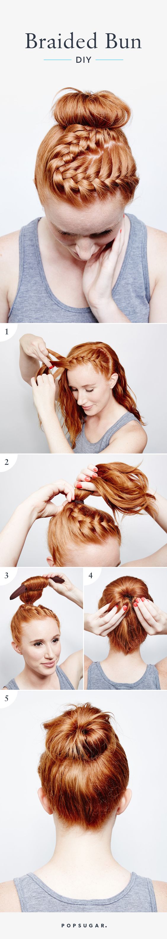 15 Top Bun Tutorials to Pair Your Turtleneck Sweater - Pretty Designs