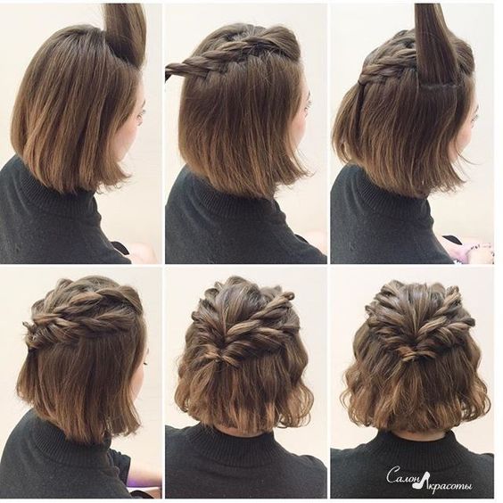 15 Hair Tutorials for Bobs - Pretty Designs