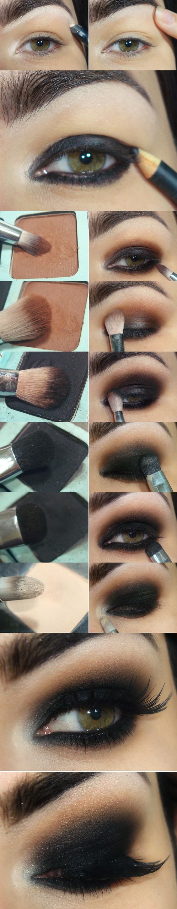17 Smokey Eye Tutorials for Night-out - Pretty Designs