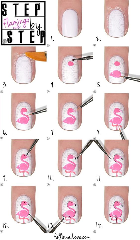 18 Animal Themed Nail Tutorials - Pretty Designs