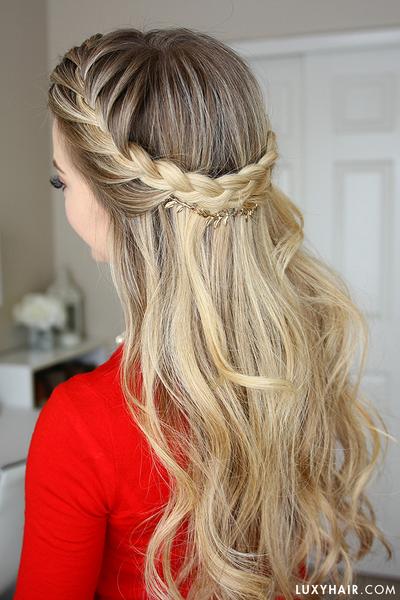 18 Cute French Braid Hairstyles for Girls - Pretty Designs