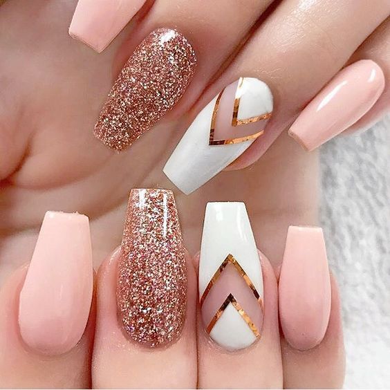 21 Beautiful Nail Designs for Long Nails 2024 - Pretty Designs