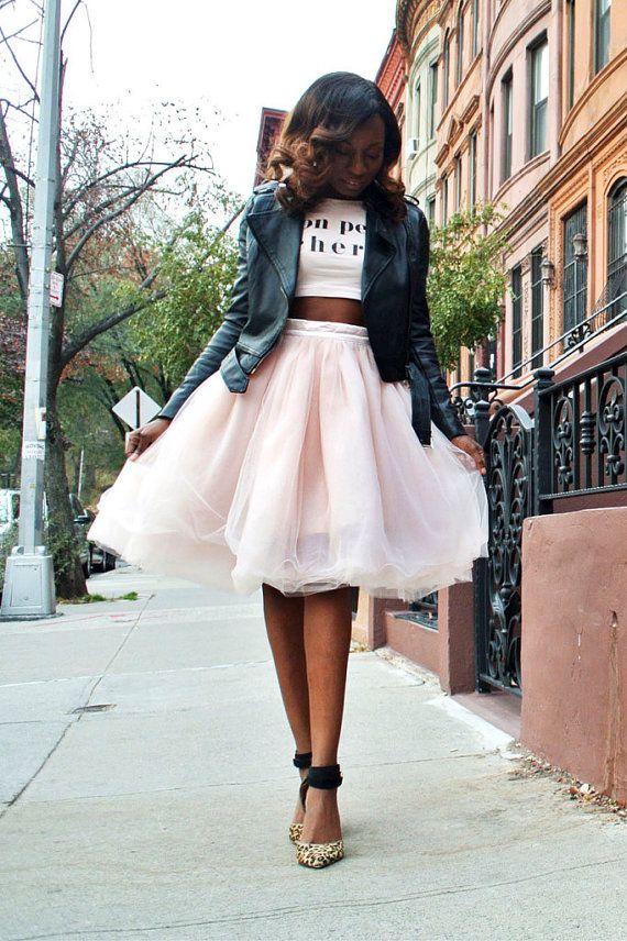 12 Perfect Outfits That Show How To Rock A Tulle Skirt - Pretty Designs