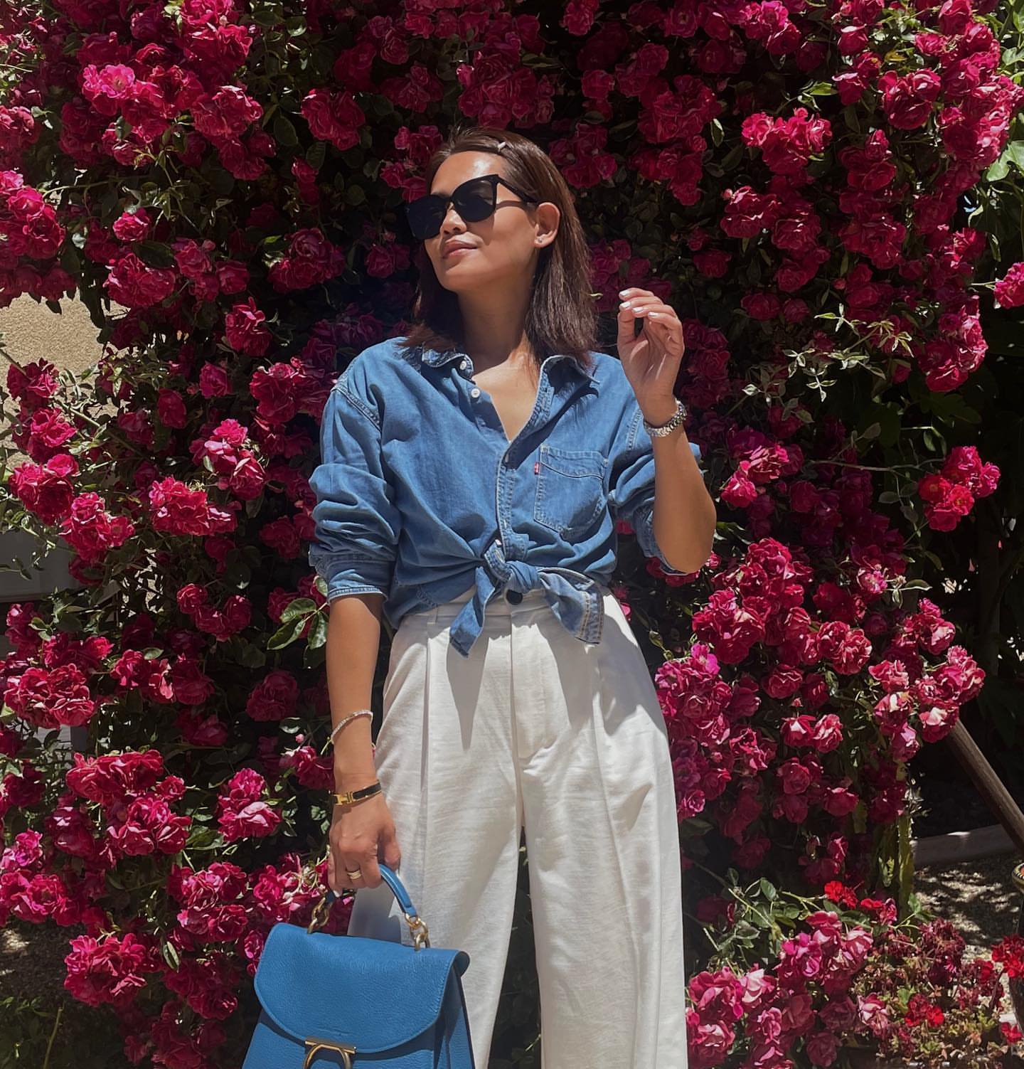 17 Cute Denim Shirt Outfit Ideas for Women - Pretty Designs